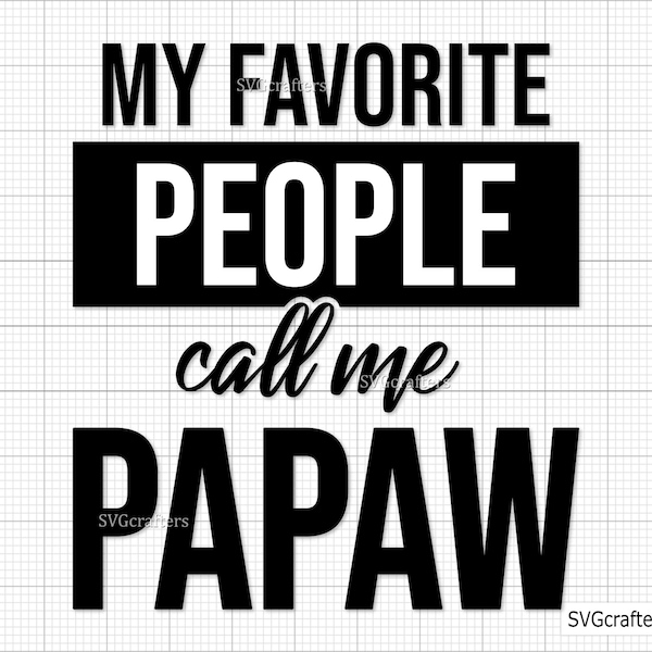 My Favorite People Call Me Papa Shirt - Etsy