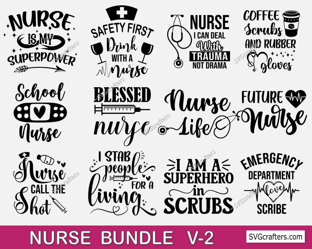 Nurse Sayings Svg Png, Nurse Monogram Svg, Nurse Svg, Nurse Life Svg ...