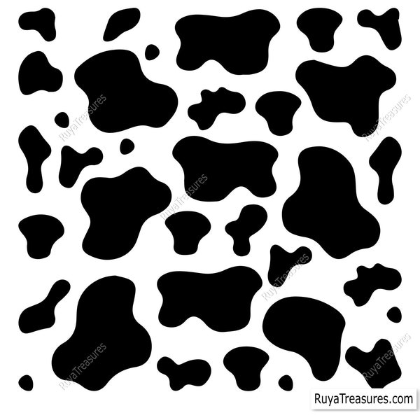 Cow Print - Etsy