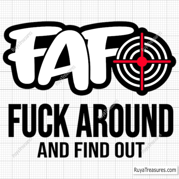 Fafo Vector Svg - Etsy