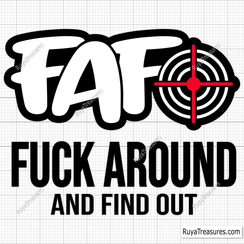 Fafo Vector Svg - Etsy