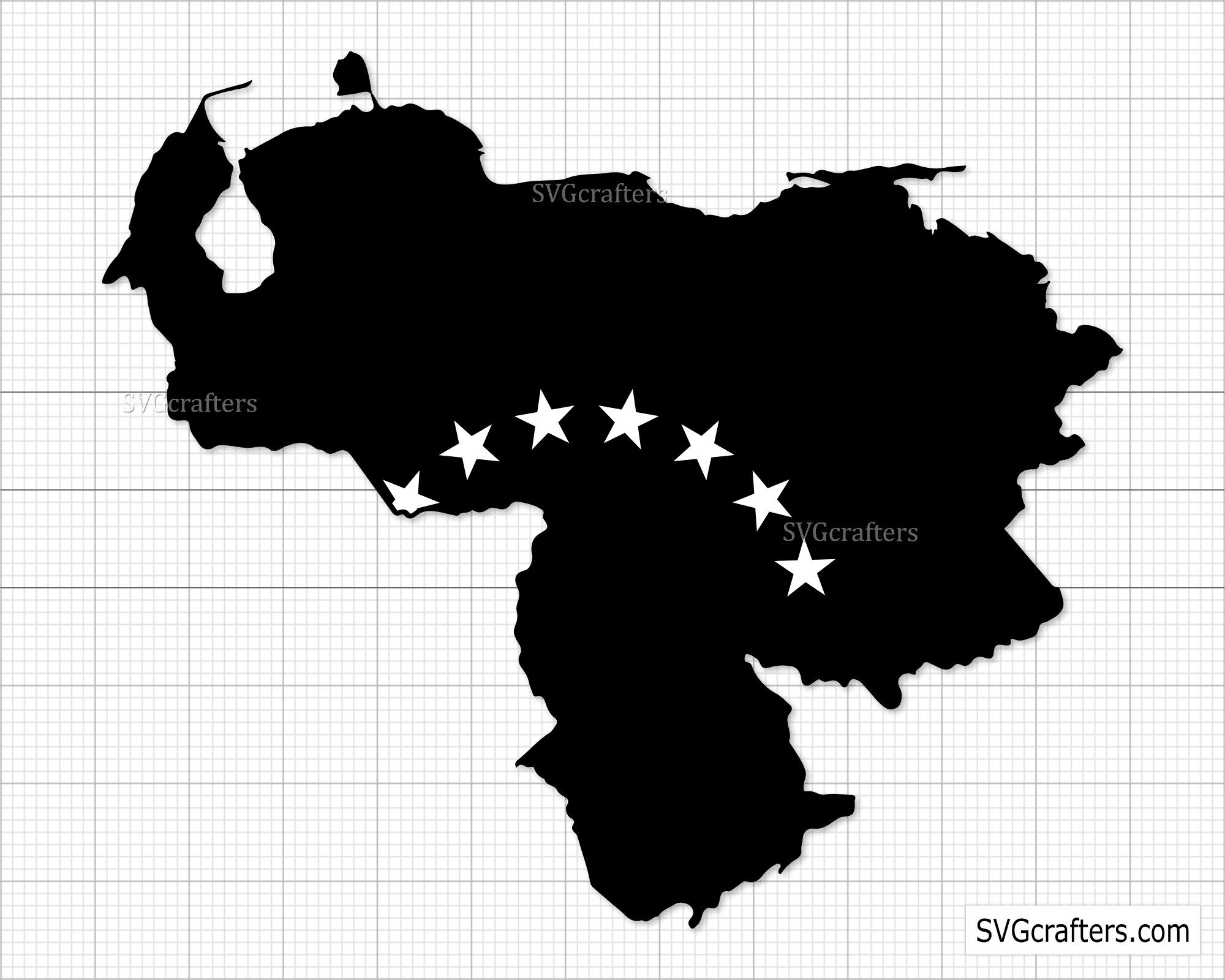 Flag of Venezuela Svg Png Venezuelan Flag Svg Venezuelan - Etsy