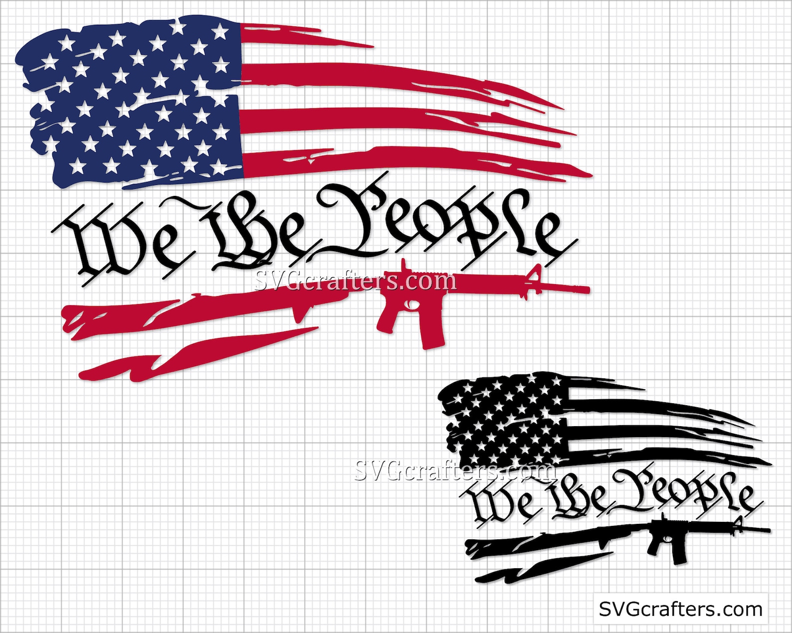 We the People Svg American Flag Svg Patriotic Svg 2nd | Etsy