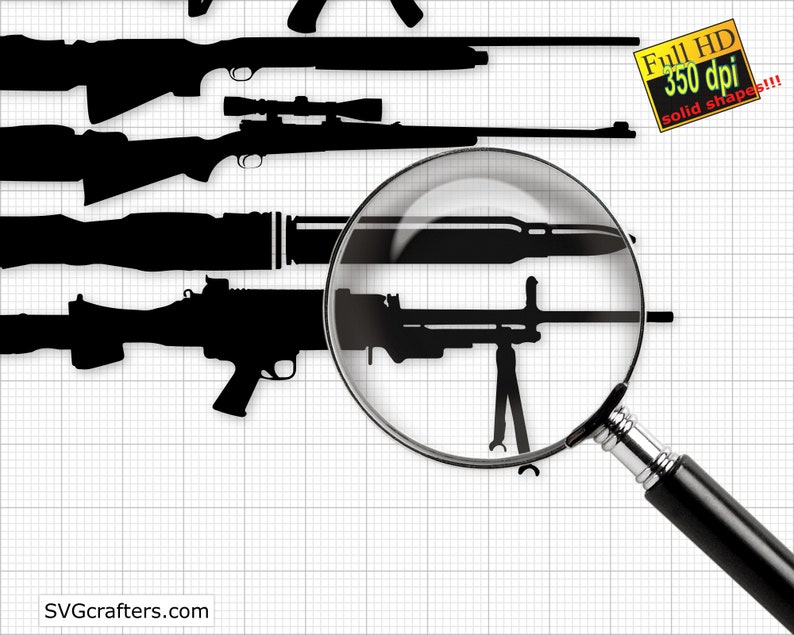 American Gun Flag Svg Rifle Flag Svg Guns Svg 2nd Amendment - Etsy