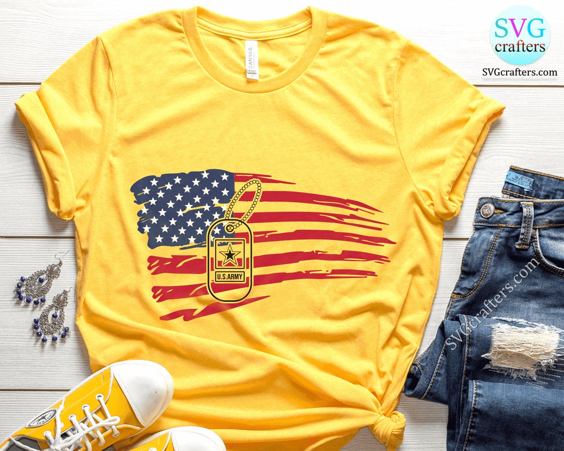 Army Dog Tag Svg Png Army Svg Military Svg Dog Tags Svg | Etsy