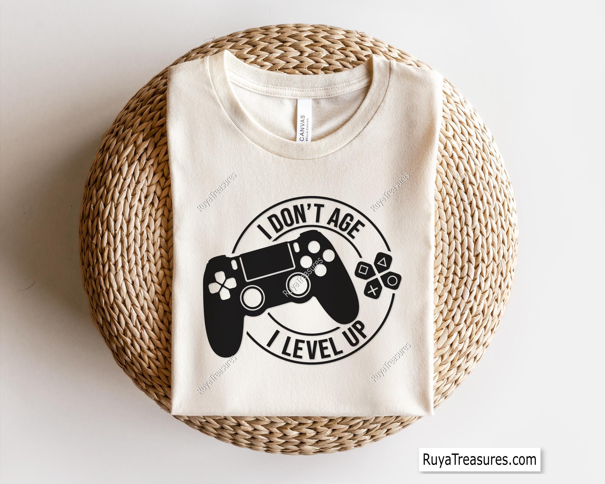 I Don't Age I Just Level up Svg, Gaming Svg, Gamer Birthday Svg, Gamer ...