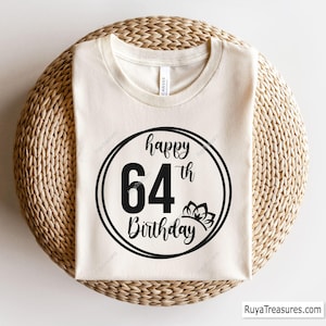 64th Birthday Svg Png, 64th Svg, Aged to Perfection Svg, 64 and ...