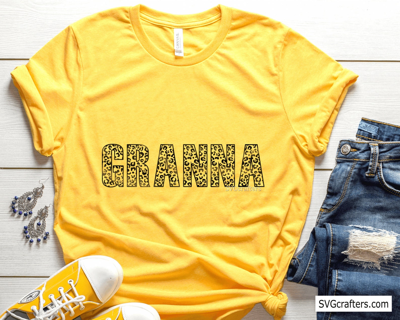 Leopard Granna Svg, Grandma Svg, Mom and Nana Svg, Mom and Grandma Svg ...