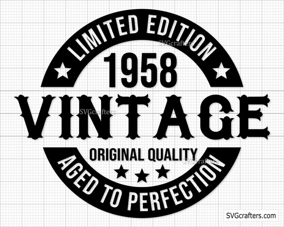 64th Birthday Svg Png 64th Svg Aged to Perfection Svg 64 - Etsy