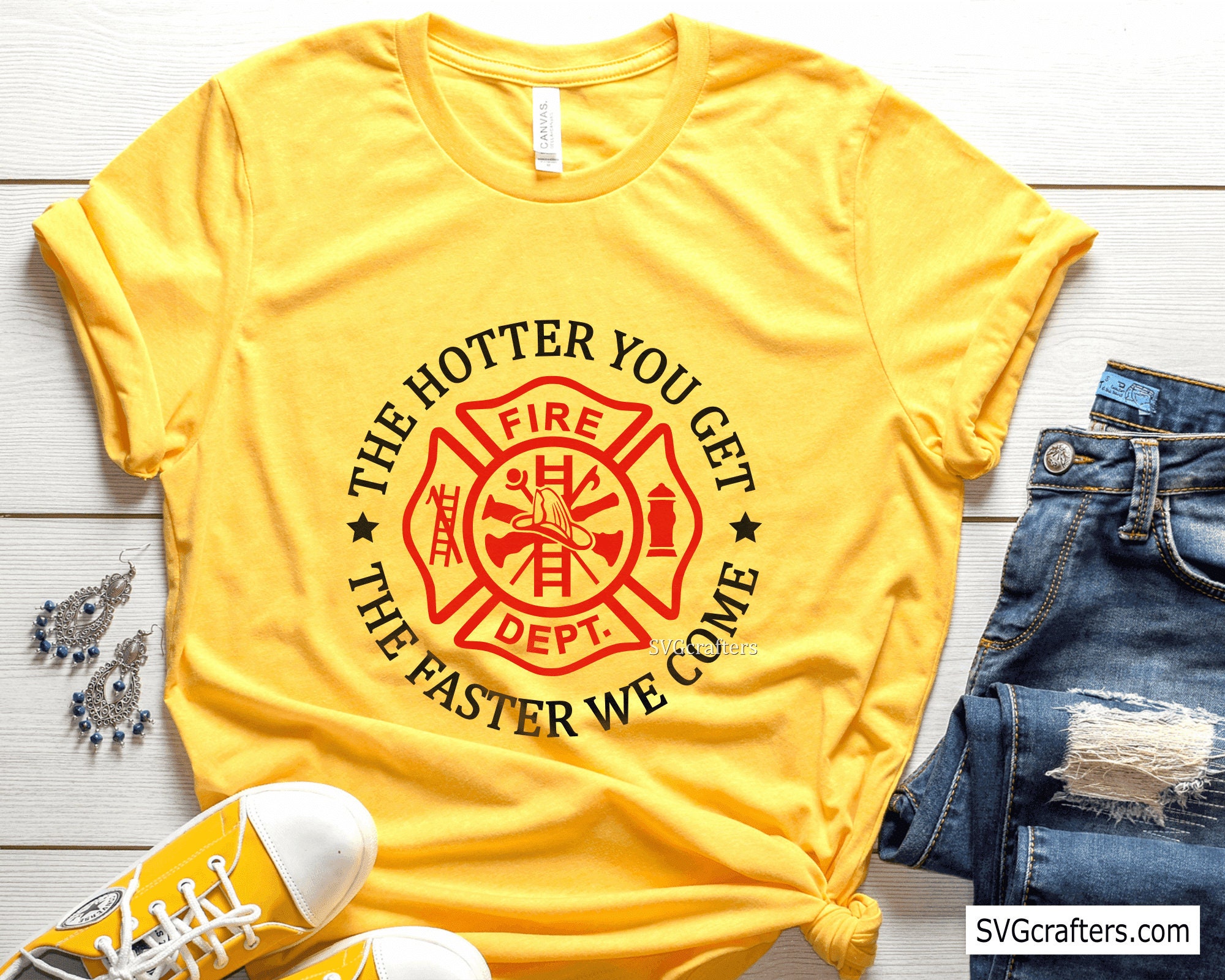 Departamento de bomberos svg bombero svg bombero svg - Etsy México
