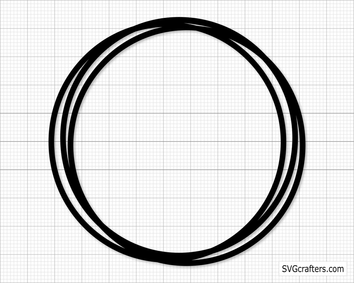 Circle Frame Svg Circle Monogram Svg Wreath Svg Circle | Etsy