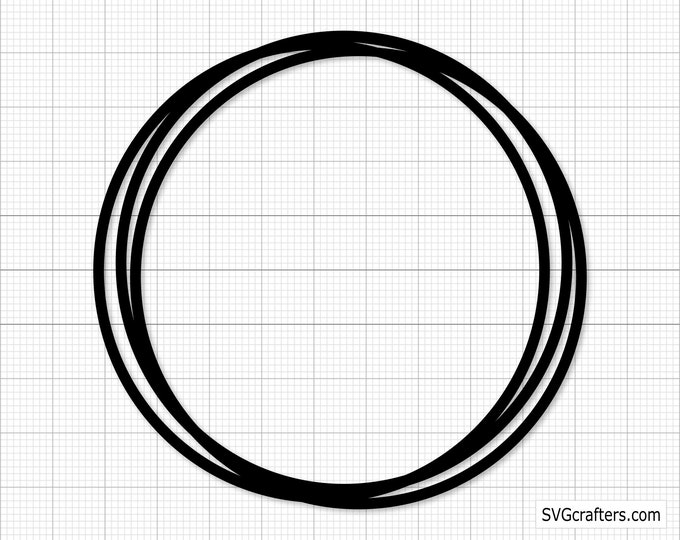 Circle SVG, Circle Outline SVG, Circle Frame Svg, Circle Silhouette Svg ...