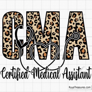 Cma Certified Medical Assistant Svg Png Cma Life Svg Png Nurse Svg