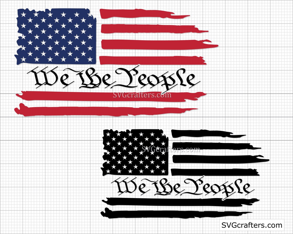 We the People Svg American Flag Svg Dpatriotic Svg 2nd - Etsy