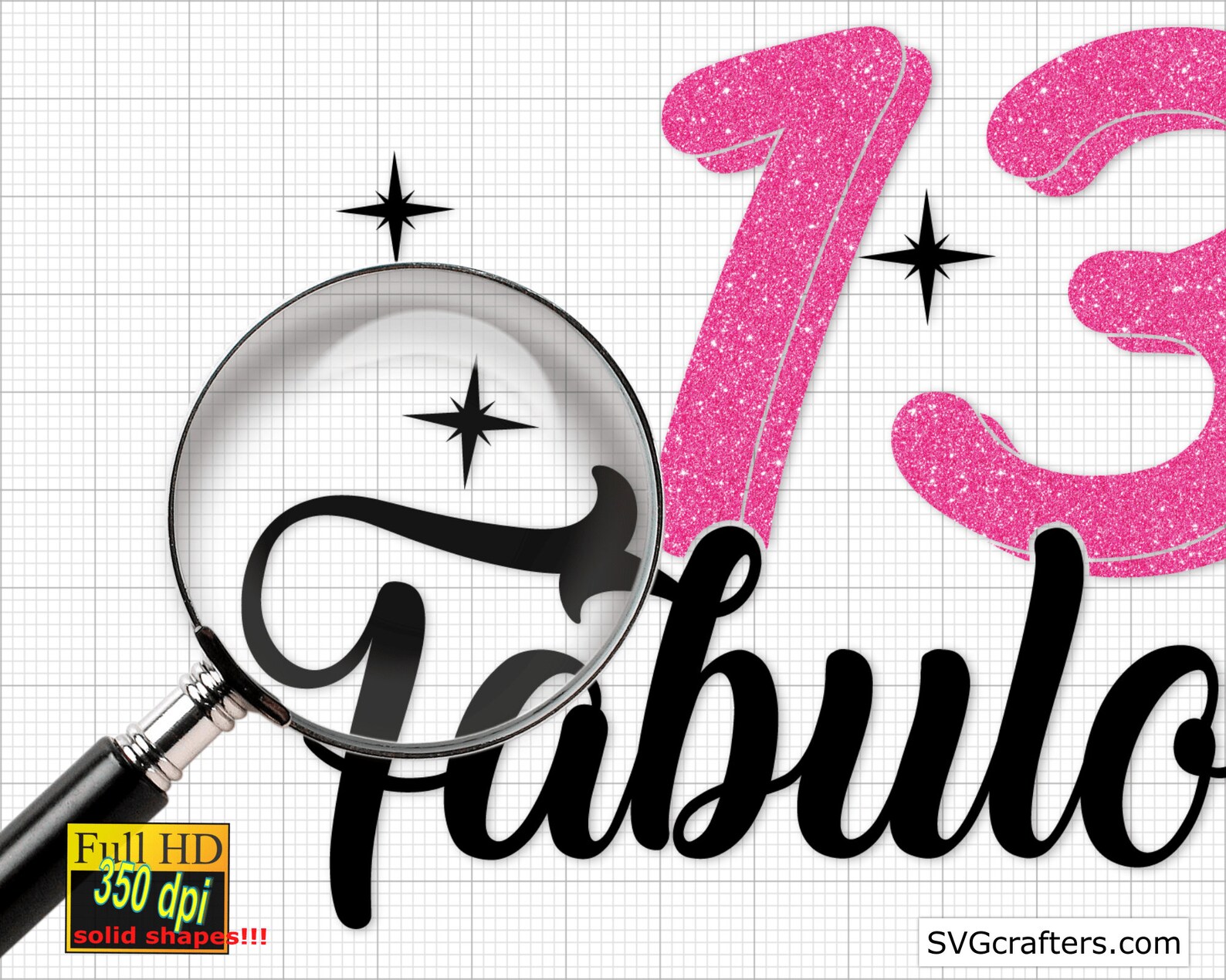 13 and Fabulous Svg 13th Birthday Svg Birthday Girl Svg - Etsy