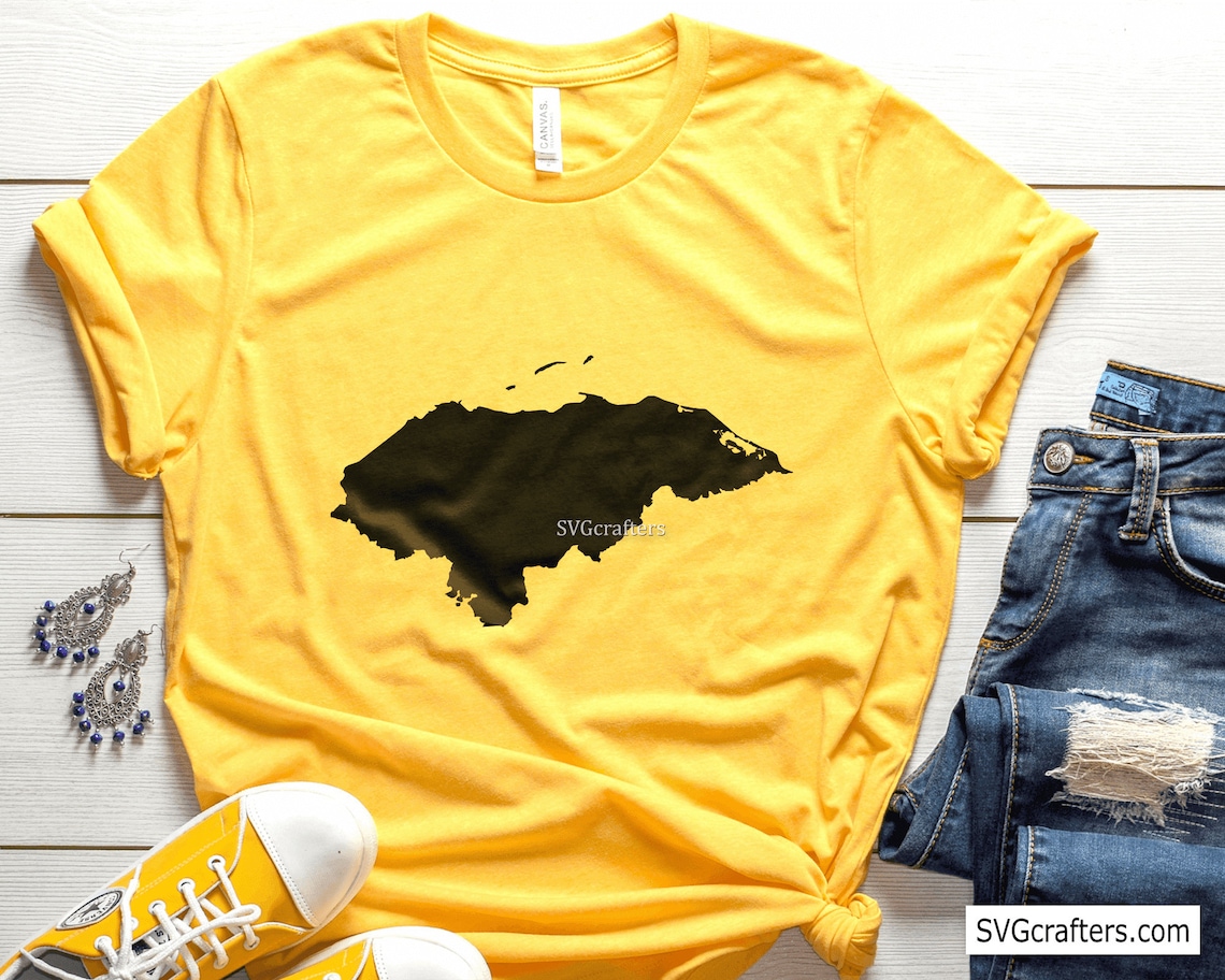Honduras Flag Map Svg Png, Honduras Flag Svg, Honduras Flag Vector ...