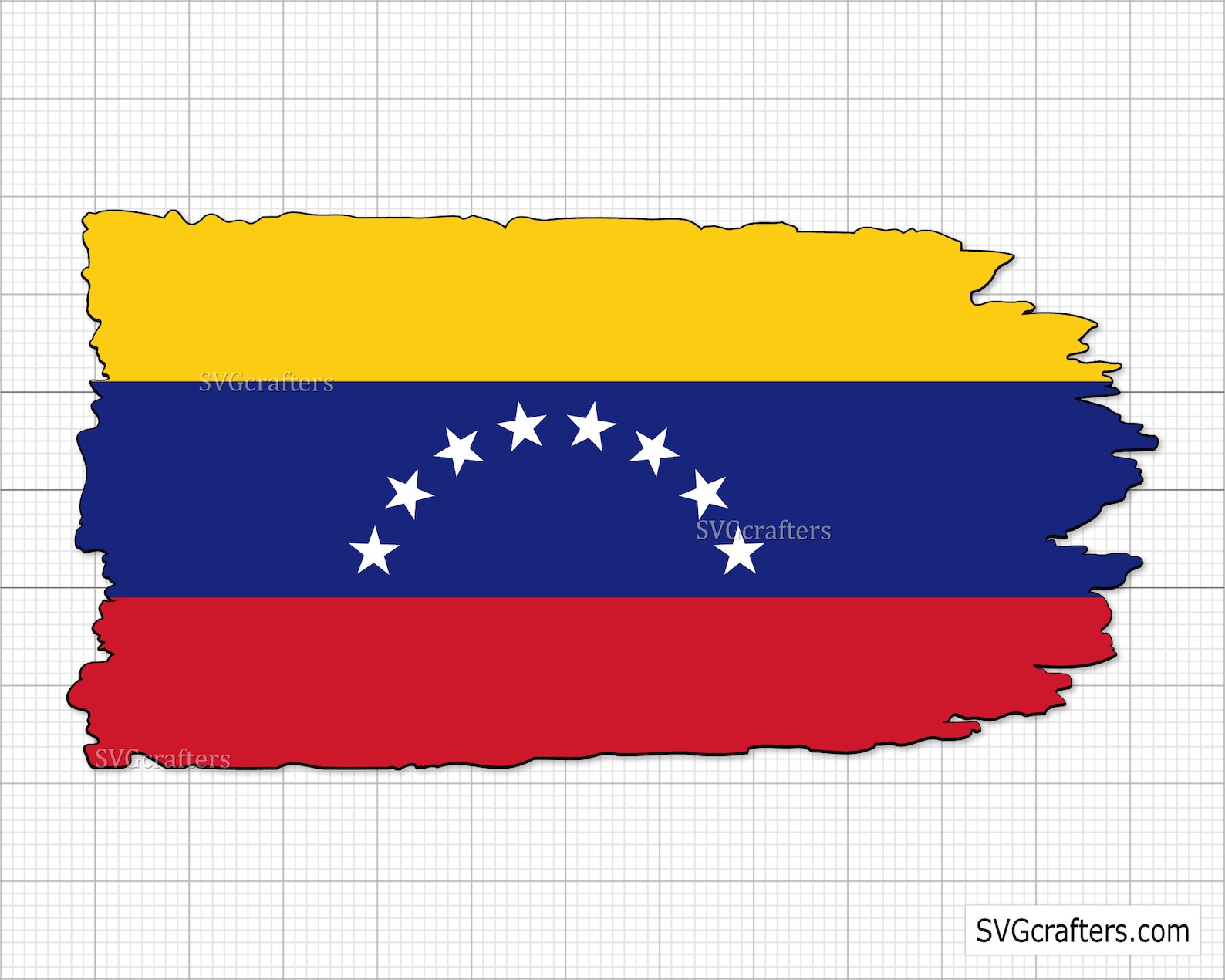 Flag of Venezuela Svg Png, Venezuelan Flag Svg, Venezuelan Vector ...