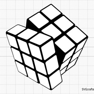 Rubiks Cube Svg Cube Svg Rubic Cube Svg Rubics Cube Vector - Etsy Canada