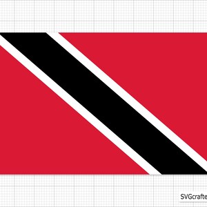 Bundle Trinidad and Tobago Svg Png, Trinidad Svg, Flag of Trinidad and ...