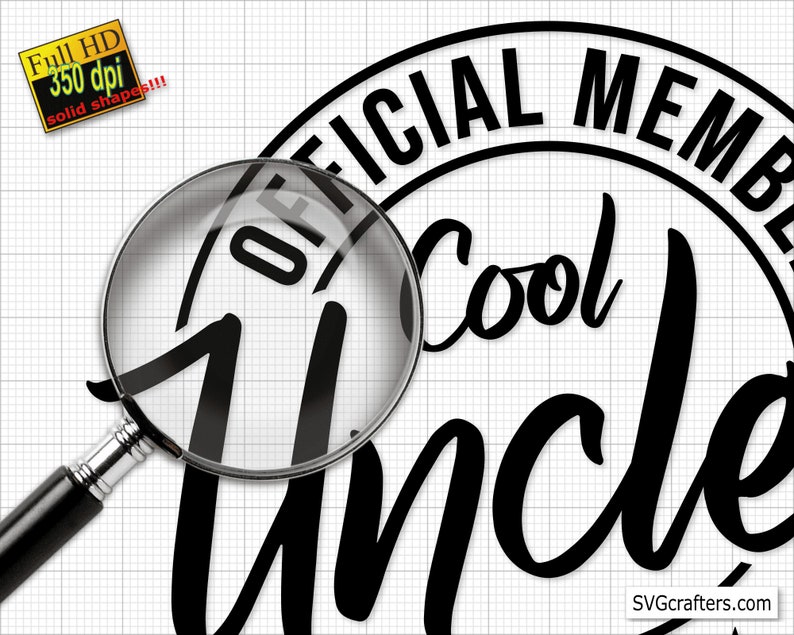 Official Member Cool Uncle Club Svg Png, Uncle Svg, Best Uncle Svg ...