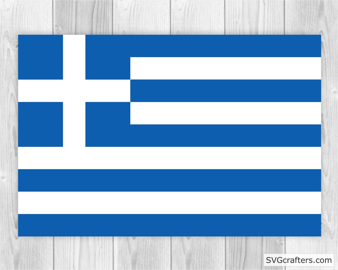 Greece Flag Svg, Greek Svg, Greece Flag Cut File, Greece Flag Clipart ...