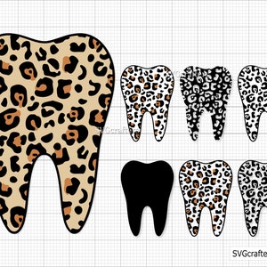 Tooth Svg, Dental Svg, Teeth Svg, Dentist Tooth Svg, Leopard Tooth Svg ...