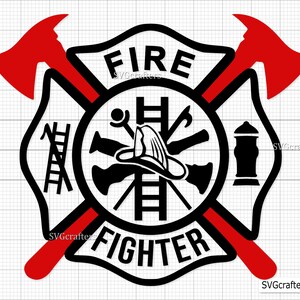 Firefighter Svg, Fireman Svg, Fire Dept Svg, Fire Department Svg, Fire ...