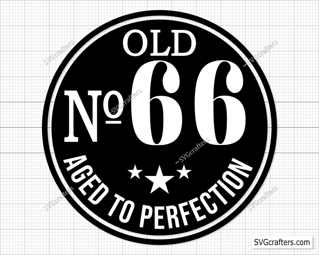 66th Birthday Svg Png 66th Svg Aged to Perfection Svg 66 - Etsy