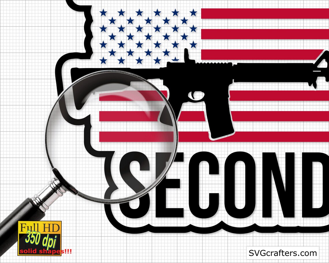 2nd Amendment Svg Second Amendment Svg Gun Svg Patriotic | Etsy
