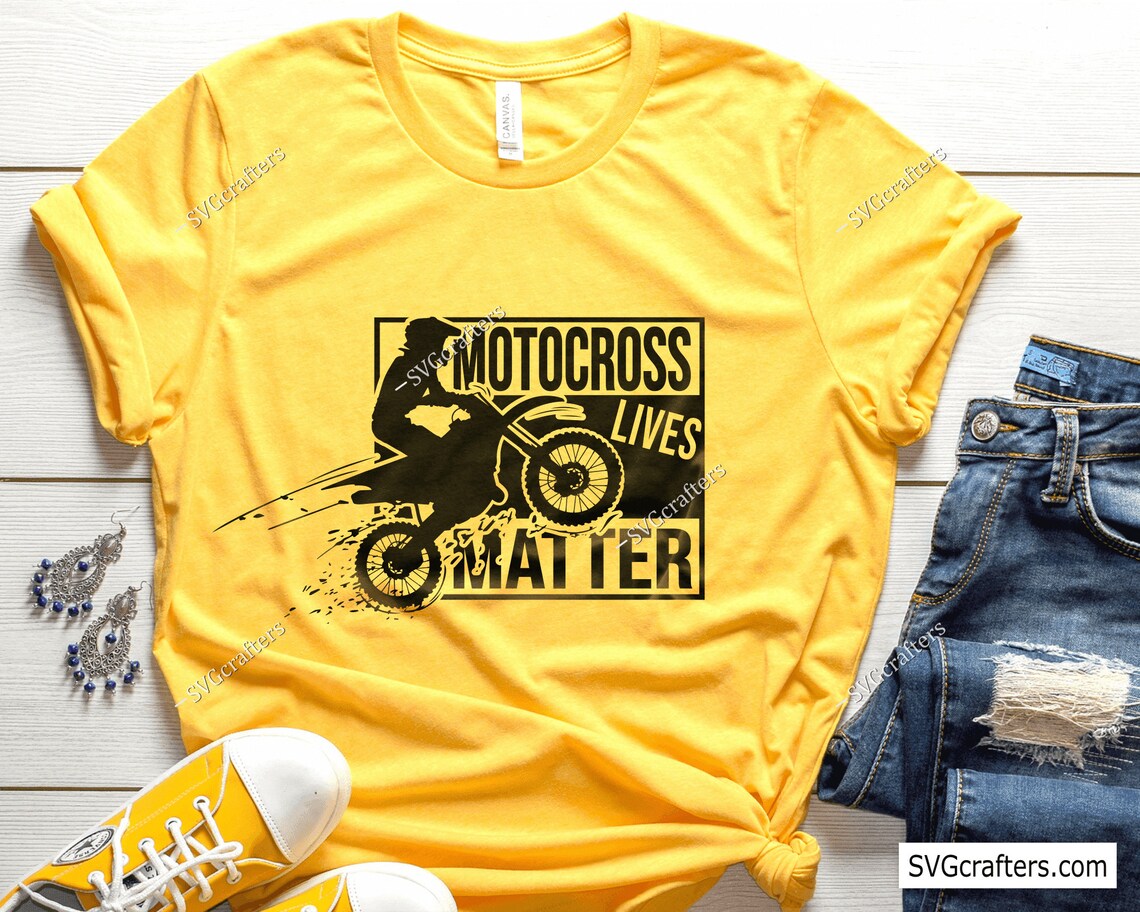 Motocross Lives Matter Svg Motocross Svg Motorcycle Svg - Etsy