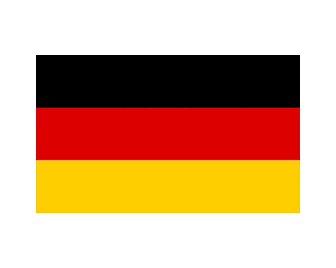 Flag of Germany Svg Png, Germany Flag Svg, German Flag Vector, Germany ...