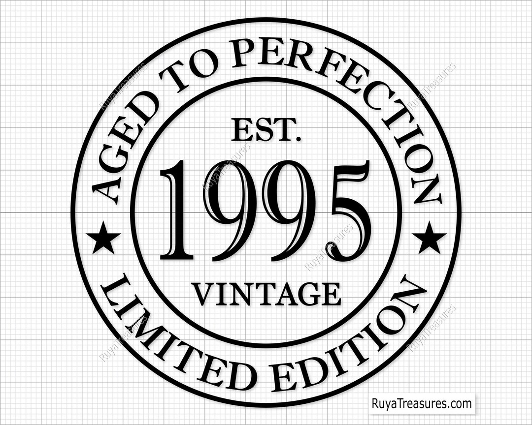 30th Birthday Svg Png, 30th Svg, Aged to Perfection Svg, 30 and ...