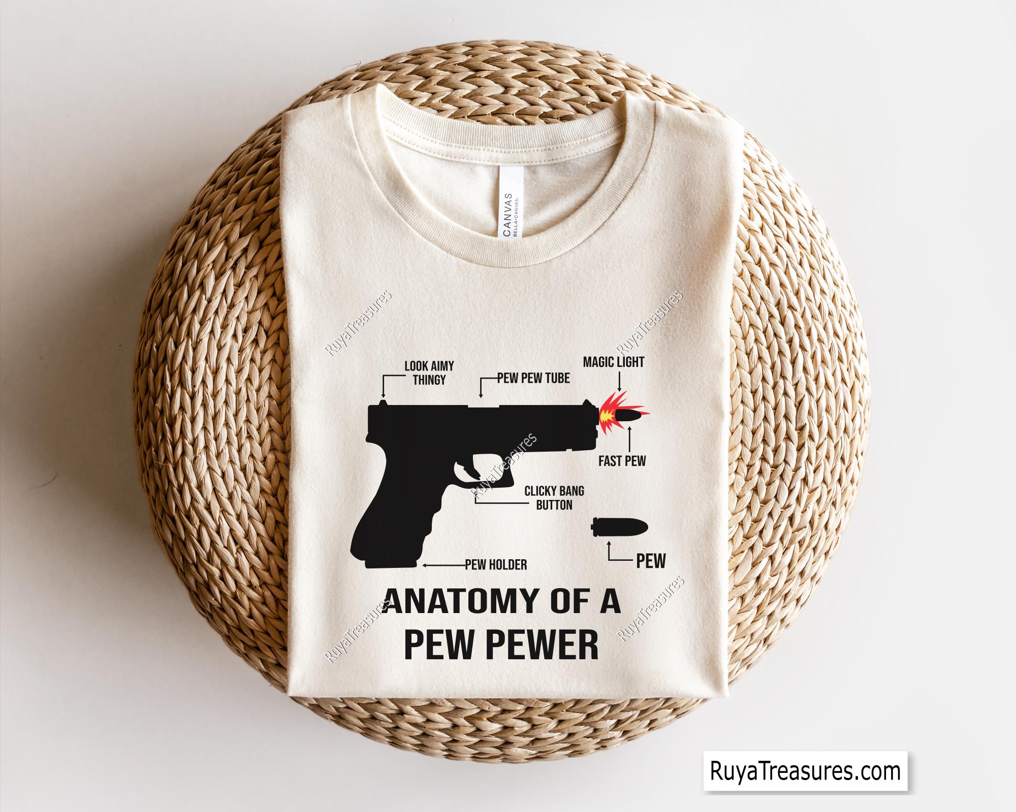 Anatomy of A Pew Pewer Svg, Anatomy of A Pew Svg, Pew Pew Svg, Gun Svg ...