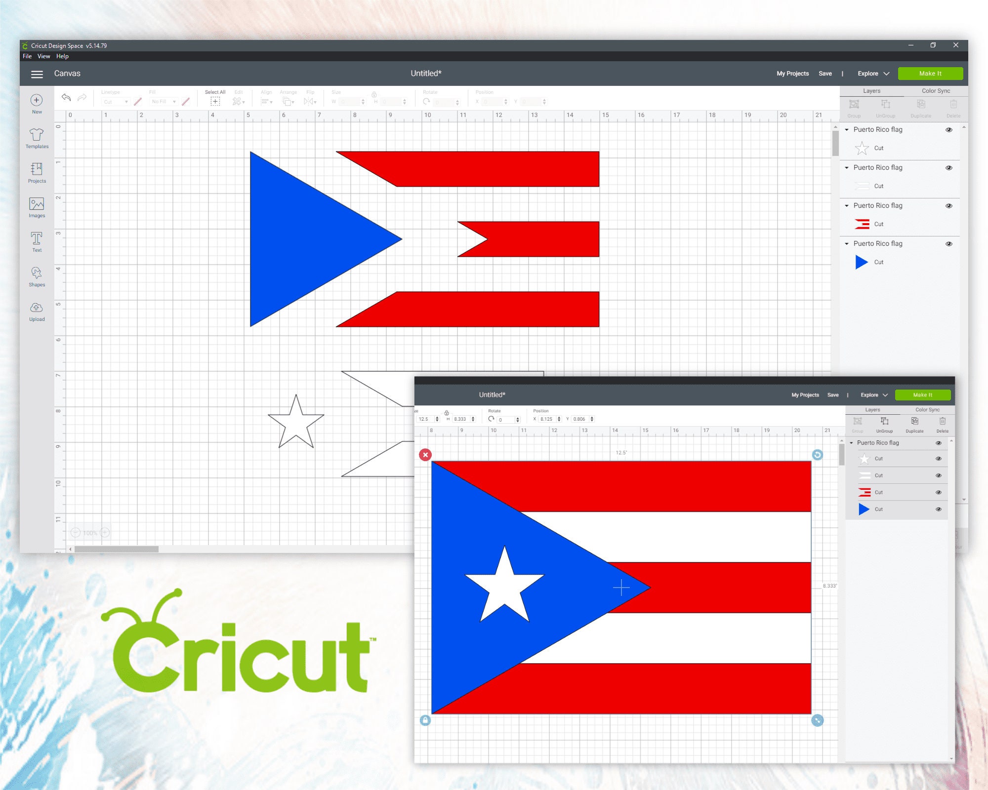 Bandera de Puerto Rico svg svg puertorriqueño svg de Puerto - Etsy España