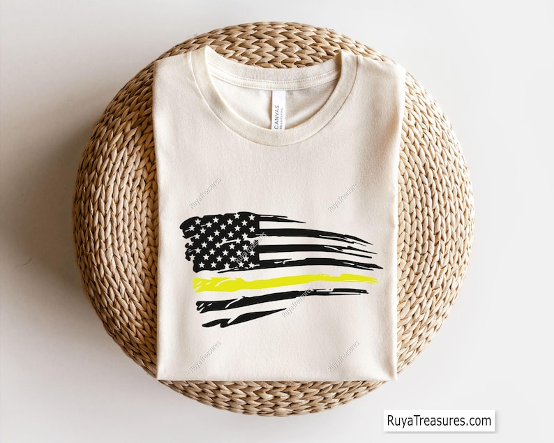 Thin Yellow Line Flag Svg, Dispatcher Svg, 911 Dispatcher Svg, Dispatch ...