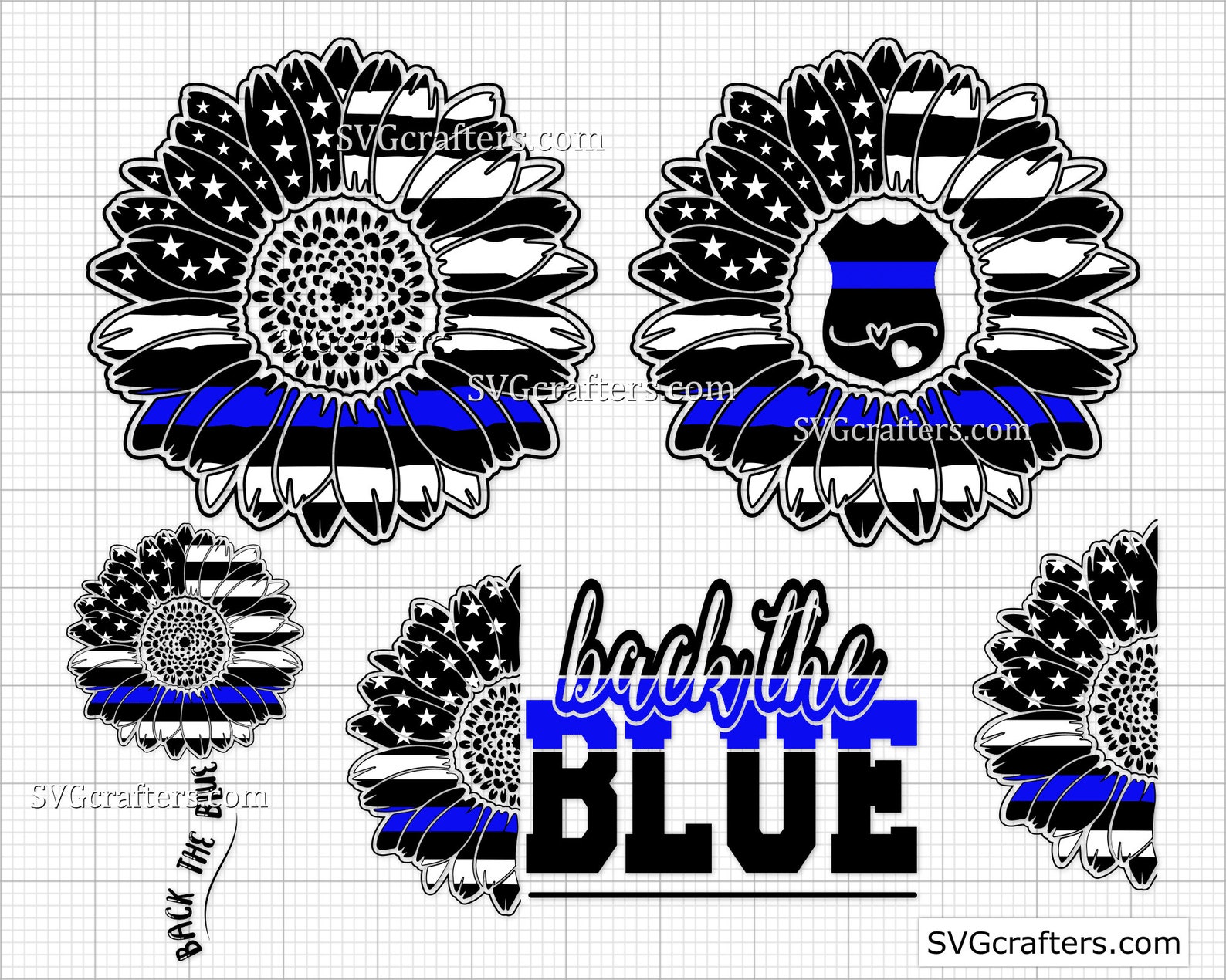 Thin Blue Line Svg Back the Blue Svg Police Svg Police - Etsy Canada