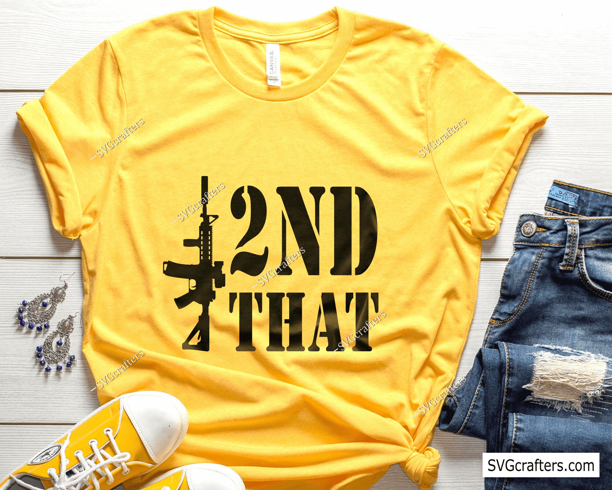 2nd That Svg Rifle Flag Svg Guns Svg 2nd Amendment Svg Gun - Etsy Canada