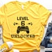 Level 6 Unlocked Svg 6th Birthday Svg My 6th (Instant Download) - Etsy
