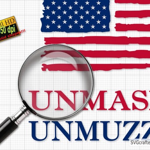 Unmasked Unmuzzled Unvaccinated Unafraid Svg, 4th of July Svg, American ...