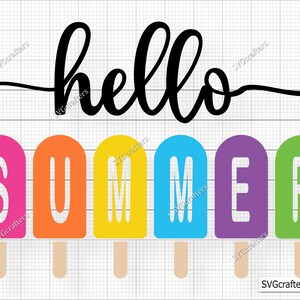 Summer Svg Bundle, Summer Beach Svg, Hello Summer Svg Bundle Summer ...