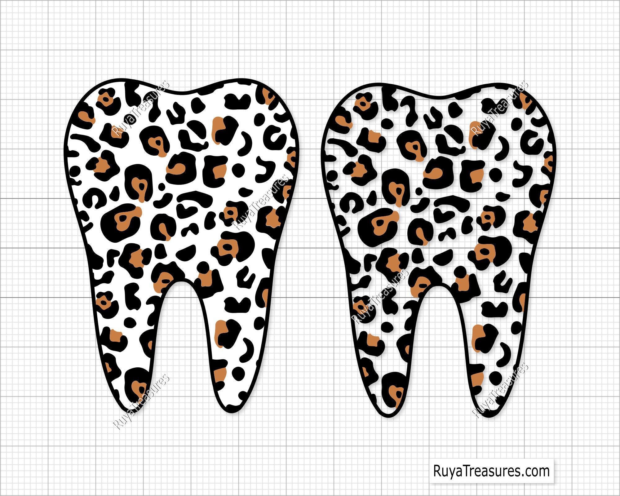 Tooth Svg, Dental Svg, Teeth Svg, Dentist Tooth Svg, Leopard Tooth Svg ...