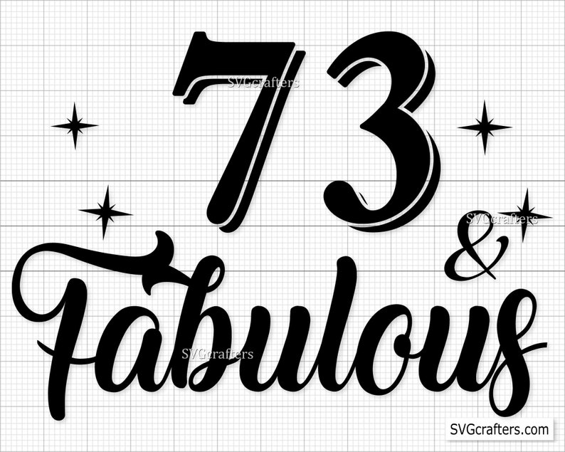 73rd Birthday Svg Png 73rd Svg Aged to Perfection Svg 73 - Etsy