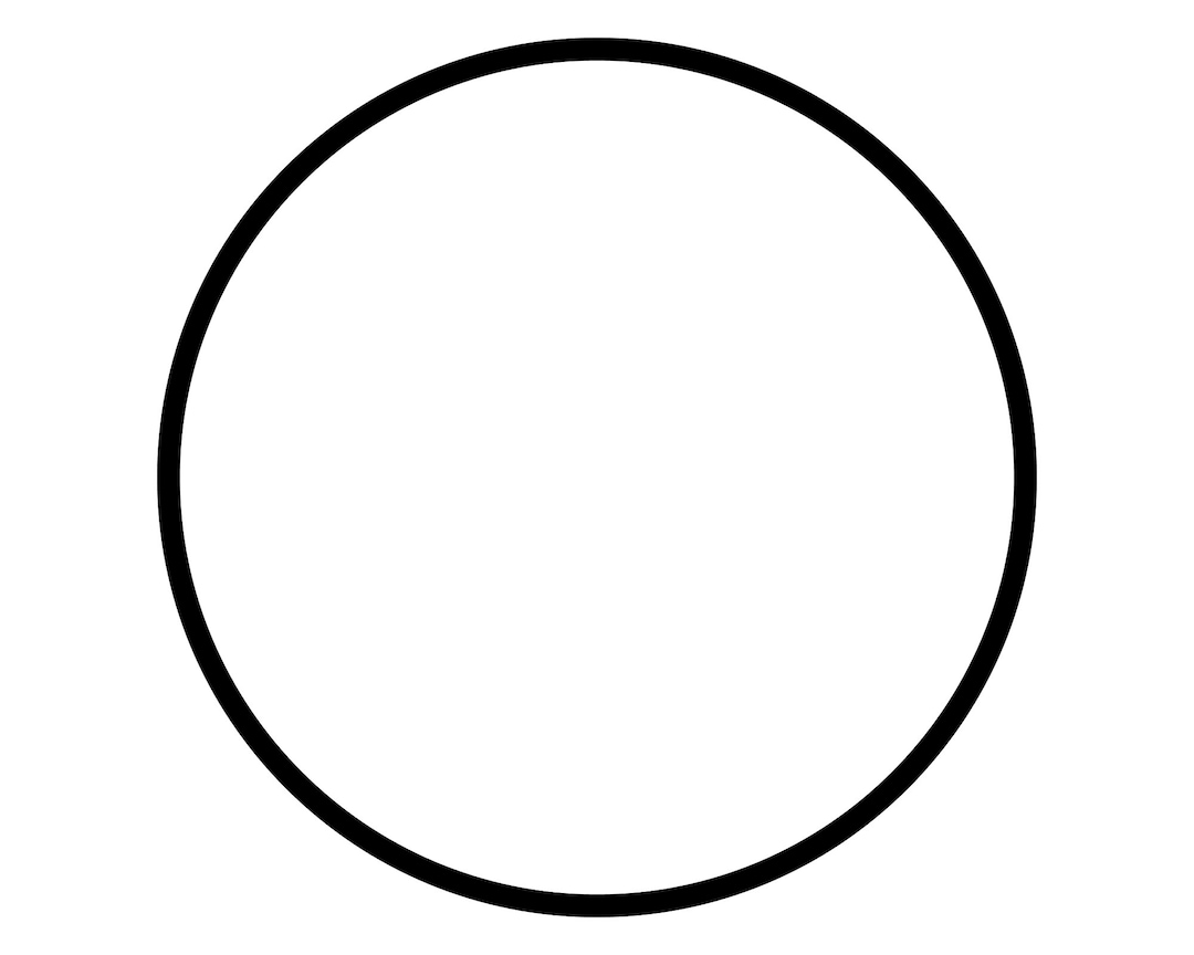 Circle SVG, Circle Outline SVG, Circle Frame Svg, Circle Silhouette Svg ...