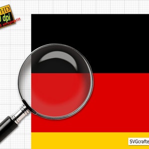 Flag of Germany Svg Png, Germany Flag Svg, German Flag Vector, Germany ...