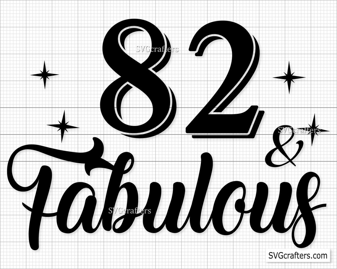 82nd Birthday Svg Png 82nd Svg Aged to Perfection Svg 82 - Etsy