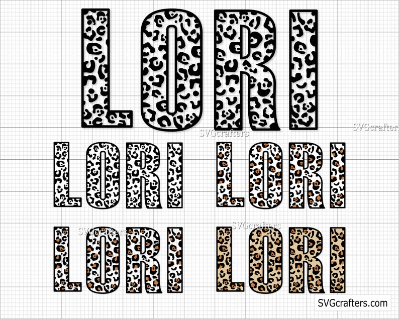 Custom Name Leopard Svg Leopard Print Svg Mama Leopard Png - Etsy