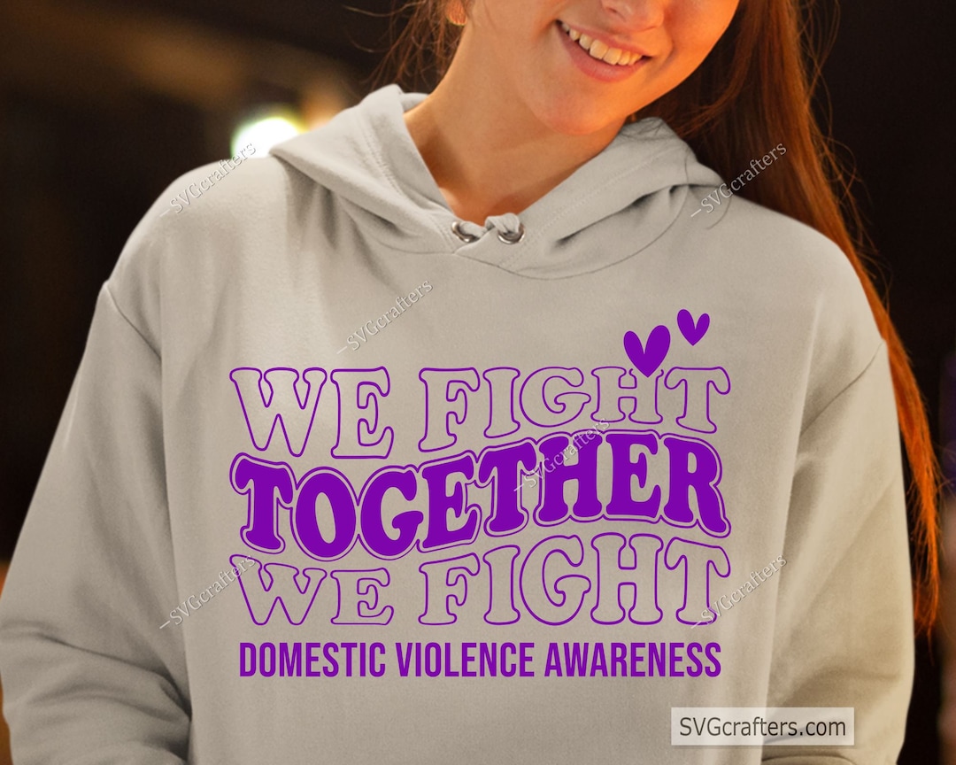 Domestic Violence Awareness Svg Png, Purple Ribbon Svg, Stop Domestic ...