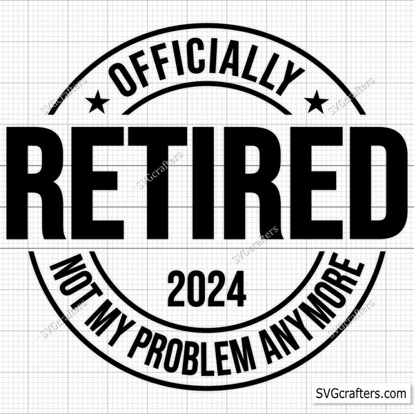 Retired Svg - Etsy