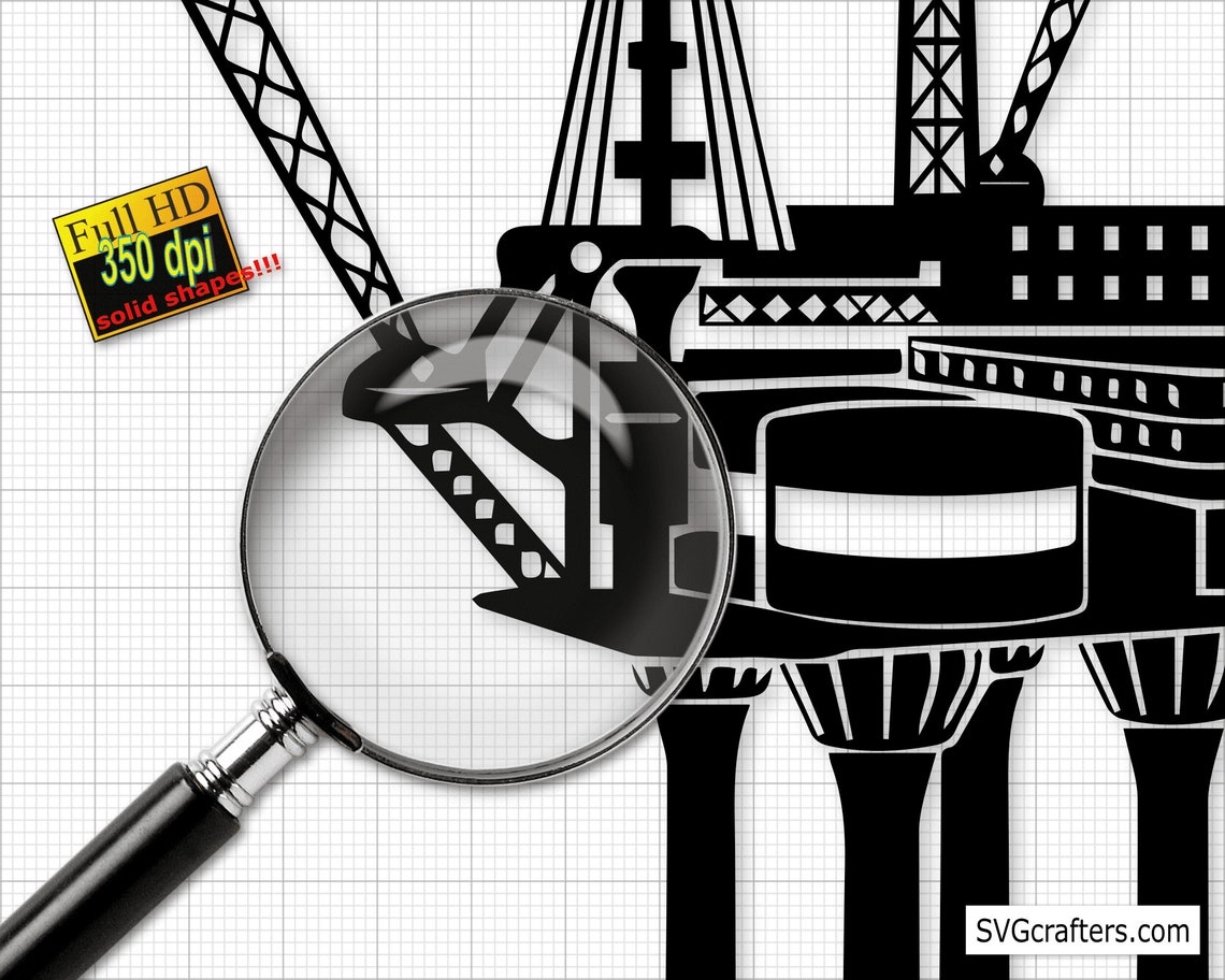 Oil Derrick Svg Png Oil Rig Svg Oil Pump Svg Oilfield - Etsy