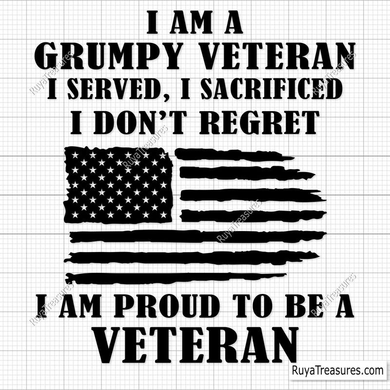 Grumpy Old Army Veteran - Etsy